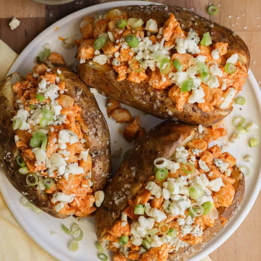 Perfect Baked Potato (without foil) - Sugar & Snap Peas